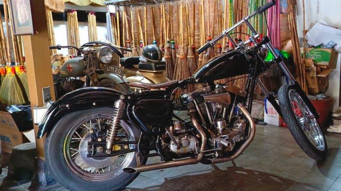 Gabungkan Tiga Motor Klasik Sekaligus, Rangka Pakai BSA, Mesin dari HD ...