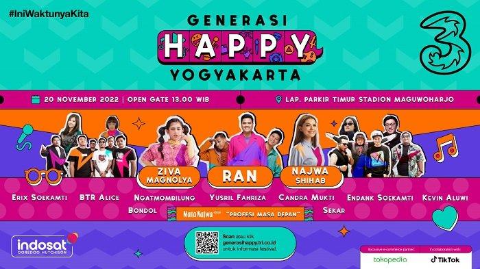 Lewat Festival Generasi Happy, Tri Dukung Gen Z Yoyakarta Manfaatkan ...