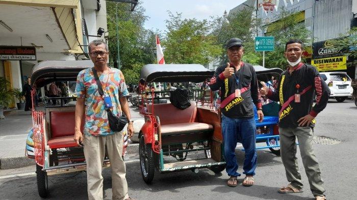 Harga BBM Naik, Supir Becak Motor di Malioboro Dilema - Tribunjogja.com