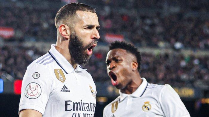 Hasil Barcelona Vs Real Madrid: Karim Benzema Hattrick, Los Blancos Melaju ke Final Copa del Rey ...