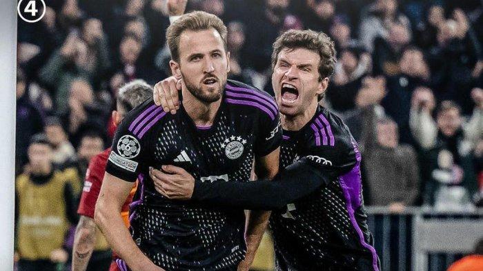 Hasil Liga Champions: Bayern 2-1 Galatasaray, Harry Kane Menggila Cetak Brace - Tribunjogja.com