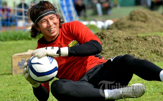 Made Wirawan Clean Sheet - Tribunjogja.com