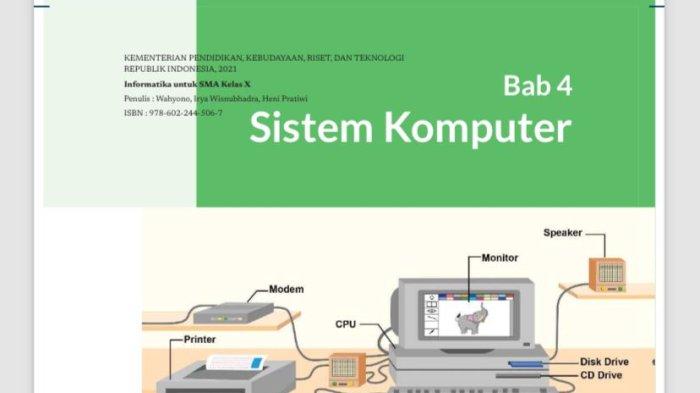 Komputer dan Komponen Penyusunnya, Materi Informatika kelas 10 Sistem Komputer Halaman 65-68 ...