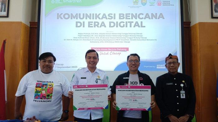 Smartfren Gandeng BMKG Ajak Pelajar Ikuti Program Edukasi Penanggulangan Bencana - Tribunjogja.com