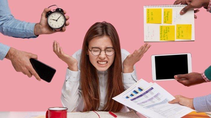 Kenali Gejala Burnout atau Stres di Tempat Kerja dan Cara Mengatasinya - Tribunjogja.com