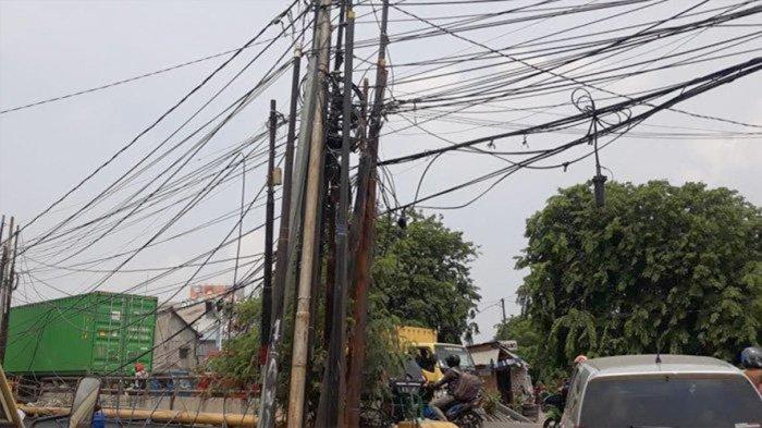 Ada Kabel Semrawut yang Membahayakan? Lapor ORI DIY - Tribunjogja.com