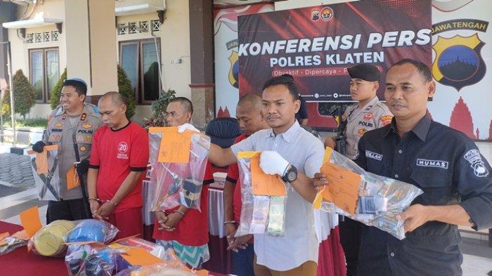Kurang dari 24 Jam, Empat Pelaku Curat Toserba di Klaten Ditangkap Polisi Saat di Rest Area ...