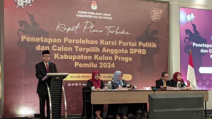 KPU Kulon Progo Tetapkan Perolehan Kursi dan Anggota Terpilih DPRD Kabupaten, PDIP Mendominasi ...