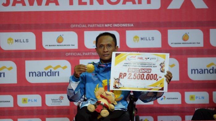 Kandaskan Jateng di Final, Asep Kurniawan Sumbang Emas bagi DIY di Peparnas 2024 - Tribunjogja.com