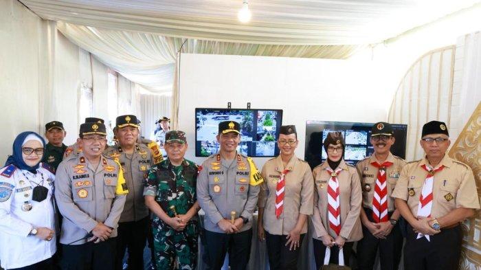 Kapolda DIY, FKPD DIY dan Tim Supervisi Mabes Polri Pantau Pos Pengamanan Operasi Ketupat Progo ...