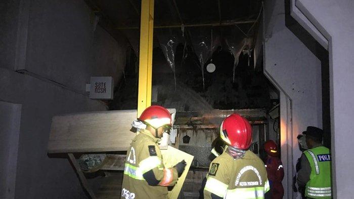 Tenant Warung Sate di Komplek JNM Bloc Yogyakarta Terbakar, Pemilik ...