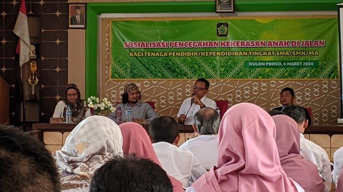 Dinsos-PPPA Kulon Progo Ajak Sekolah Jadi Agen Pencegahan Kekerasan Anak di Jalan - Tribunjogja.com