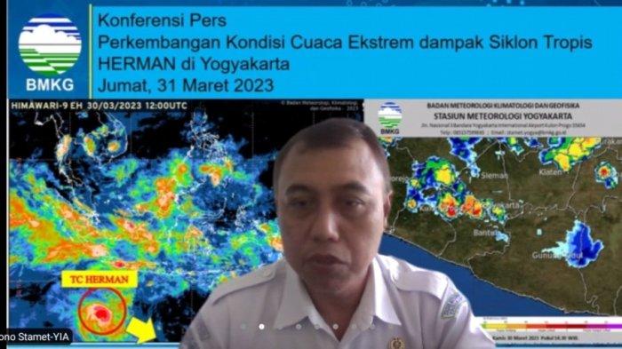 Waspada Dampak Siklon Tropis Herman, Potensi Hujan dan Angin Kencang Mengintai Wilayah DIY ...