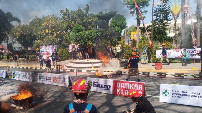 Keseruan 28 Tim Taklukkan Tantangan di Klaten Fire Safety Challenge ...