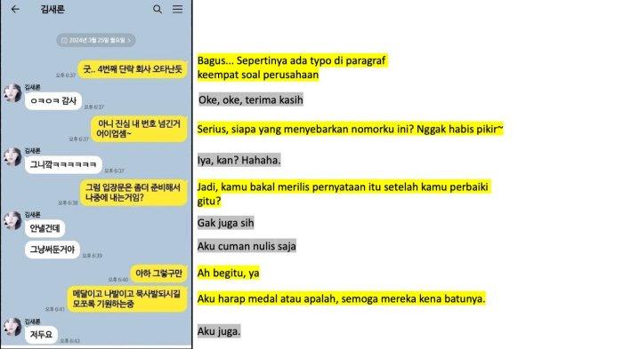 BOCORAN Percakapan Kim Sae Ron dan Sepupu: Aku Tidak Dapat Bayaran yang ...