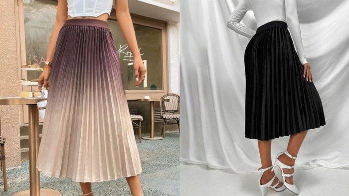 5 Rekomendasi Model Rok yang Wajib Wanita Punya - Tribunjogja.com