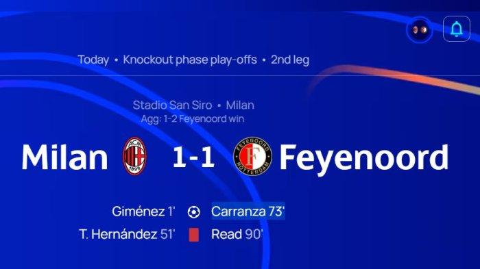 LIGA CHAMPIONS: AC Milan Gagal ke 16 Besar UCL, Apa Kata Conceicao dan Felix - Tribunjogja.com