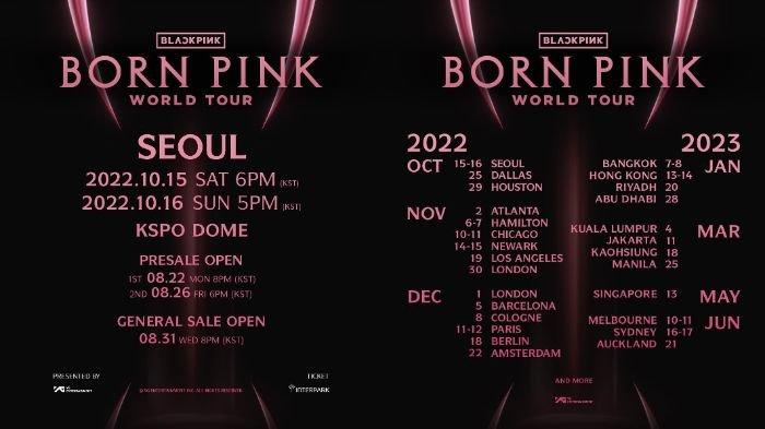 Pecahkan Rekor, Blackpink Torehkan Sejarah baru dengan Pendapatan Tertinggi di Konser Born Pink ...