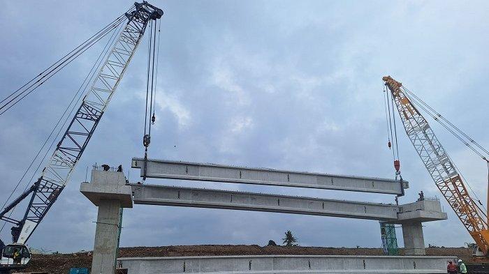 Tol JOGJA-SOLO Junction Sleman: Pasang Balok Beton Titik Vital ...