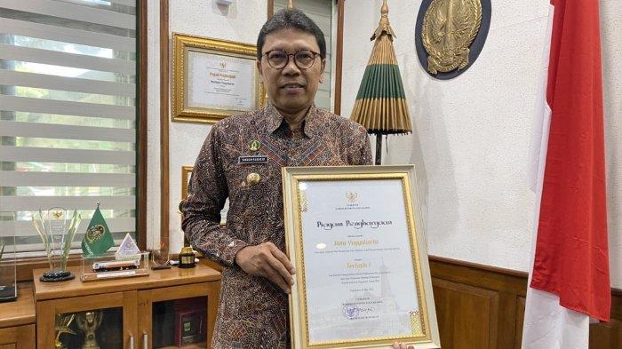 Kota Yogya Sabet Penghargaan Terbaik Pertama Penurunan Stunting Tingkat DIY 2022 - Tribunjogja.com