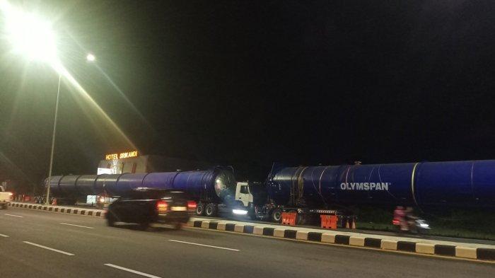 Kronologi Truk Pengangkut Tabung Autoclave Bisa Keluar Gerbang Tol Prambanan - Tribunjogja.com