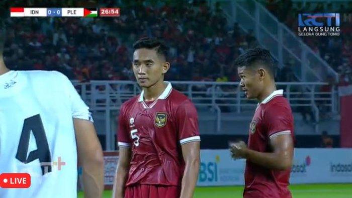 LIVE Streaming RCTI Plus Indonesia vs Palestina, SKOR 0-0 Babak I - Tribunjogja.com