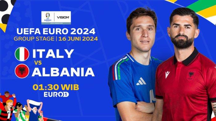 LIVE STREAMING EURO 2024 RCTI Vision Plus ITALIA vs ALBANIA, Siaran ...