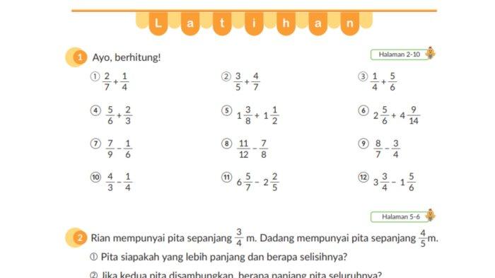 Kunci Jawaban Matematika Kurikulum Merdeka Kelas 5 SD Bab 9 Essay Halaman 9 - Tribunjogja.com