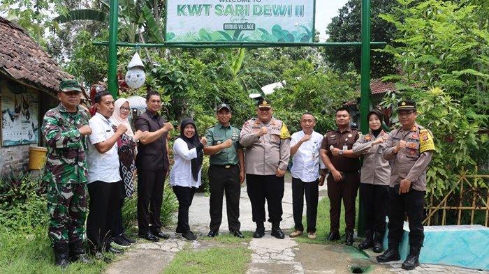 Dukung Ketahanan Pangan, Polres Bantul Launching Gugus Tugas Polri di Sedayu - Tribunjogja.com