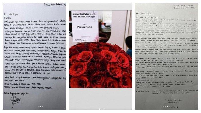 Lewat Secarik Kertas, Ferdy Sambo dan Putri Candrawathi Ucapkan Selamat ...