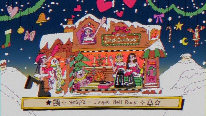 Lirik Lagu dan Terjemahan Jingle Bell Rock - aespa, Jingle Bell, Jingle bell, Jingle Bell Rock ...