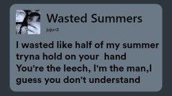 Lirik dan Terjemahan Lagu Wasted Summers – Juju, Trending di Spotify ...