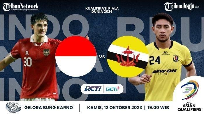 Live Streaming RCTI Plus Vision INDONESIA VS BRUNEI Malam Ini, Cek ...