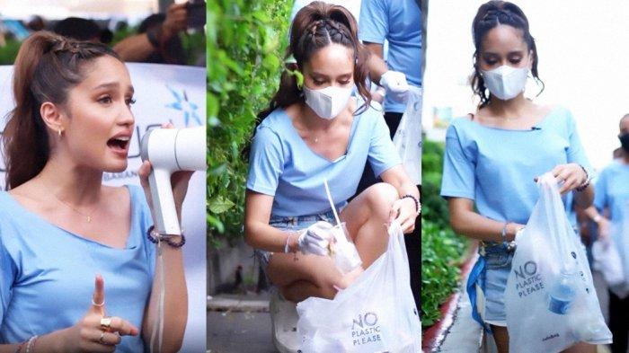 MOMEN Cinta Laura ke Citayam Fashion Week, Bukan Pose Pamer Fesyen Tapi Punguti Sampah Jalanan ...