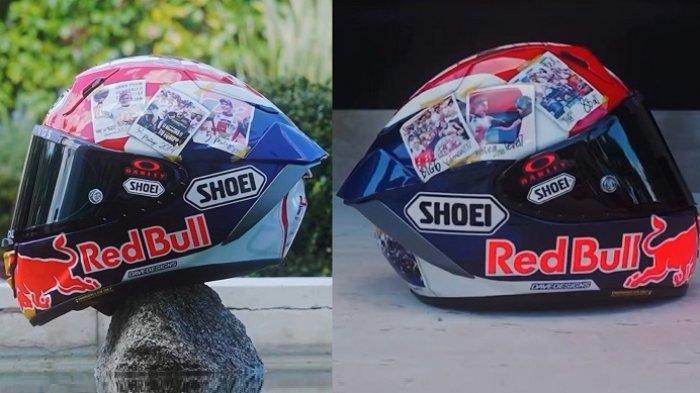 MOTO GP Valencia: Inilah Helm Edisi Khusus Marc Marquez untuk Balapan ...