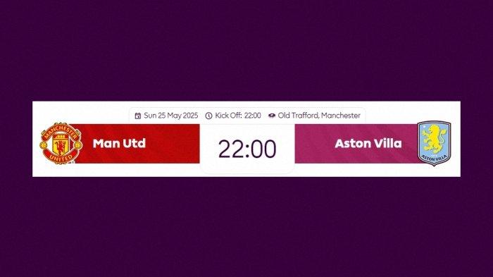 LIVE STREAMING Head to Head MU vs Aston Villa Laga Terakhir Liga ...