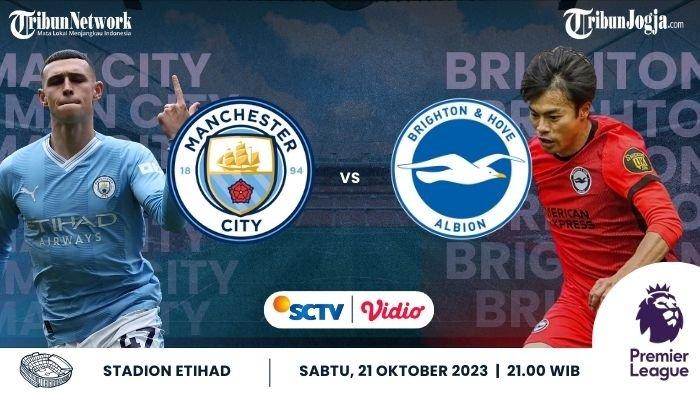 Prediksi Susunan Pemain MAN CITY vs BRIGHTON: Head to head dan Update Skuad - Tribunjogja.com