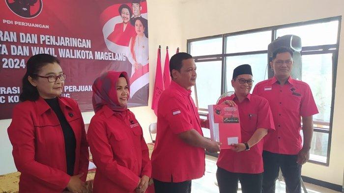 Mantan Sekda Joko Jendul Resmi Mendaftar Bakal Calon Wali Kota Magelang ...