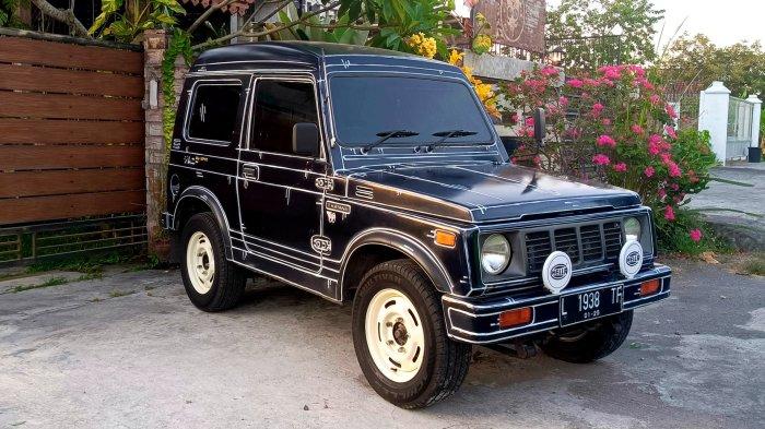 Menggaris Mobil Layaknya Komik Jepang pada Suzuki Katana Blitz 1988 ...