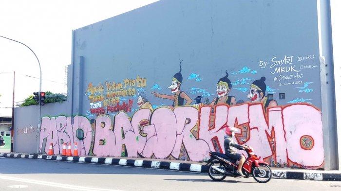 Mural dengan Pesan Kemanusian di Kota Magelang Dirusak, Masyarakat ...