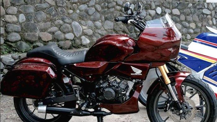 N'Joy76 'Sulap' Honda CB150X Jadi Club Style - Tribunjogja.com
