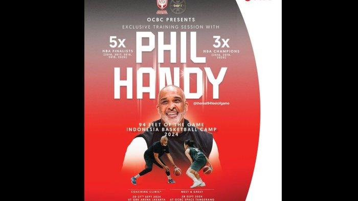 OCBC Dukung PERBASI Hadirkan Coach Basket NBA Phil Handy ke Indonesia ...