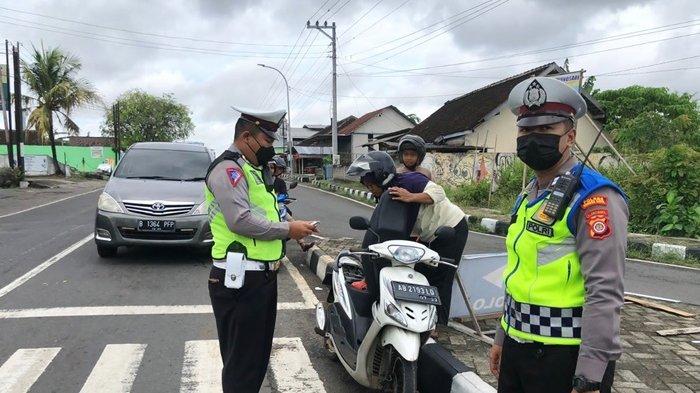 Operasi Zebra Progo 2022 di Gunungkidul Catatkan 1.611 Tilang - Tribunjogja.com