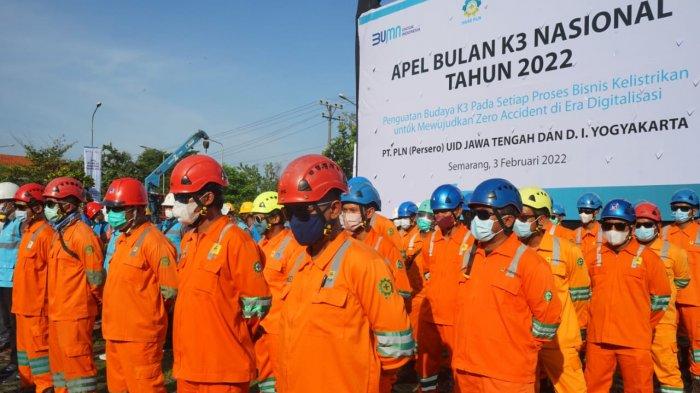 Bulan K3 Nasional, PLN Galakkan Budaya K3 Di Dalam Perusahaan - Tribunjogja.com