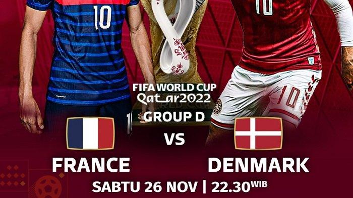 Formasi dan LINE UP Dirilis Timnas PRANCIS vs DENMARK - Live Piala Dunia 2022 di SCTV Moji Vidio ...