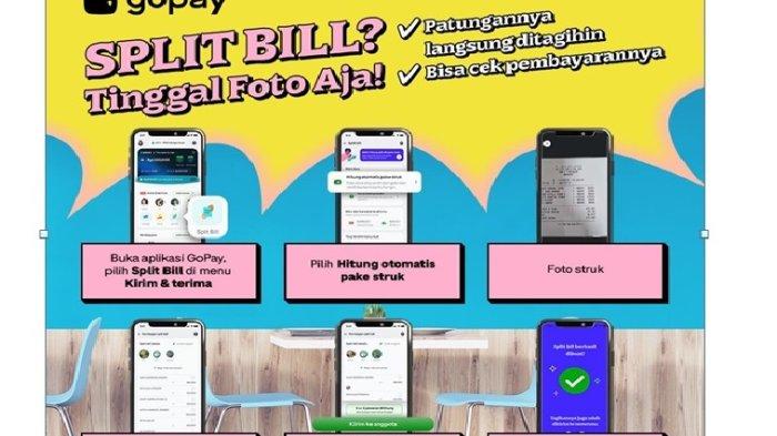 Patungan Lebih Gampang Pakai Fitur Split Bill Berbasis AI di Aplikasi GoPay - Halaman all ...