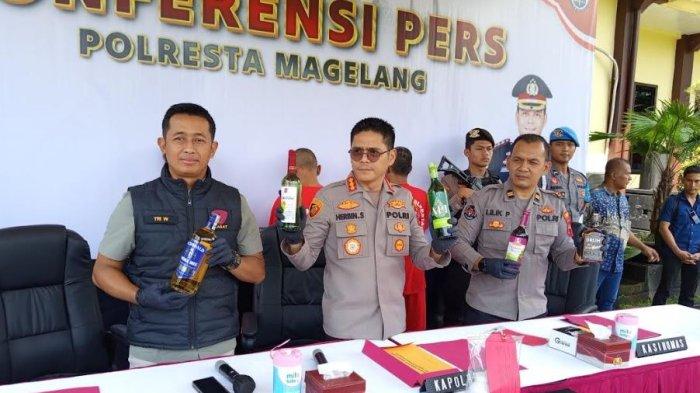 512 Miras Berbagai Jenis di Magelang Disita, Ada Kawakawa, Ciu, Vodka ...