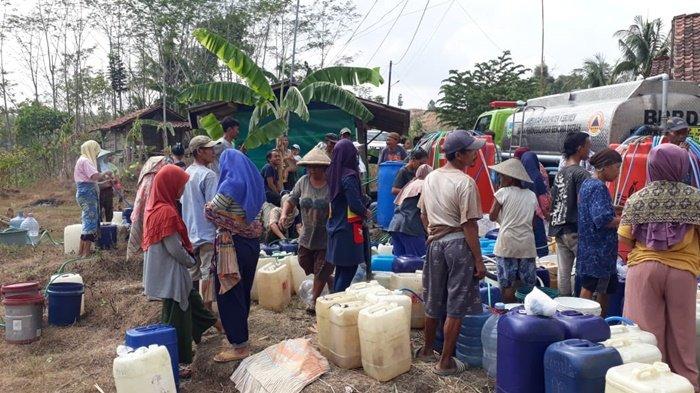 Pekan Ini, BPBD Kebumen Lakukan Dropping Air Bersih ke 6 Desa yang Terdampak Kekeringan ...
