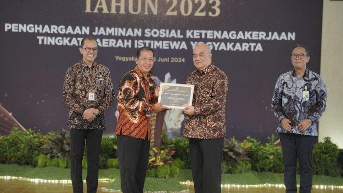 Paritrana Award 2023, Apresiasi Atas Upaya Perlindungan Sosial Ketenagakerjaan di DIY ...
