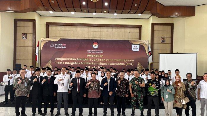 Pesan Bupati Wonosobo Kepada Anggota PPK Pilkada Serentak 2024 - Tribunjogja.com